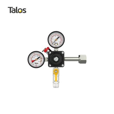 Cina Regolatori secondari d'ottone 0-4.5Bar della birra del barile di CO2 di TALOS in vendita