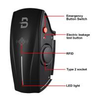 China Level 2 Wall Mount EV Charger WIFI 400V With Fixed Cable Type 2 for sale