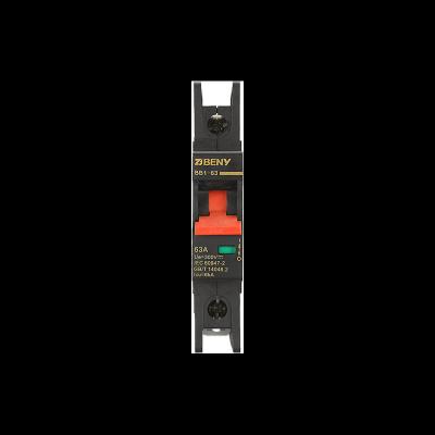 China Leakage Protector DC Circuit Breaker Miniature 1200VDC 1P 2P 3P 4P for sale