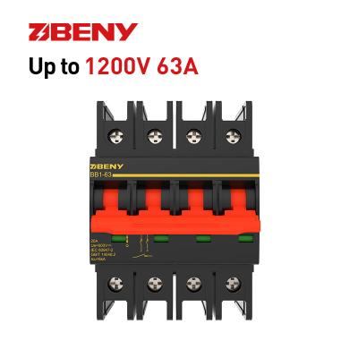 China Mini DC Circuit Breaker Leakage Protector For Solar DC System And Battery for sale