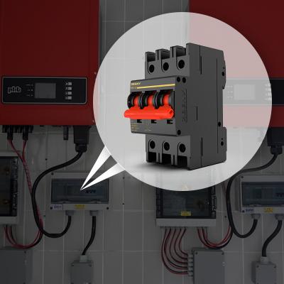 China Mini DC Circuit Breaker Leakage Protector For Solar DC System And Battery for sale