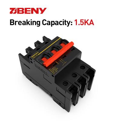 China MCB DC Circuit Breaker Leakage Protector 600V 40A Miniature 1P for sale