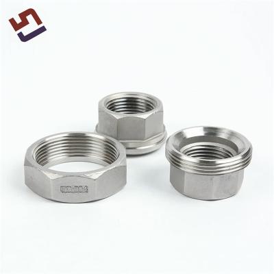 중국 OEM 공장 스테인리스 스틸 투자/정밀 펌핑 유니온 파이프 피팅 부품 판매용