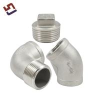 China Customized Stainless Steel Female Thread Casting Pipe Fitting for sale