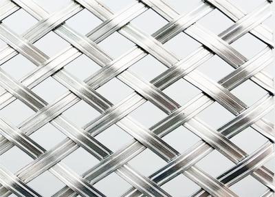 China Polishing Plain Weave Stainless Steel Architectural Mesh Length 30m for sale
