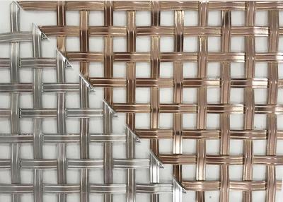 China Plain Weave Architectural Wire Mesh Panels 0.8mm Diameter for sale