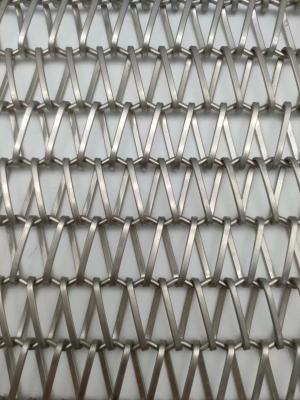 China Stainless Steel 304 Spiral Wire Cloth Mesh For Interior Room Applications for sale