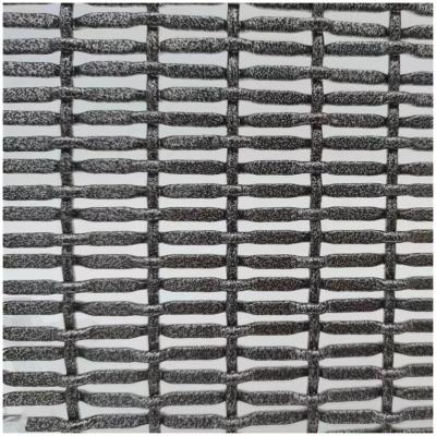 China High Strength Architectural Metal Mesh Plain Weave Style Polishing for sale