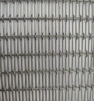 China Anoding Coating Lightweight Flexible Metal Mesh Fabric Square for sale