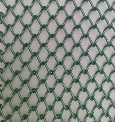 China Rede de tecido de arquitetura de arame de alumínio verde para soluções decorativas versáteis à venda