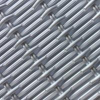 China Silver Stainless Steel Architectural Mesh For Customized Building Facade for sale