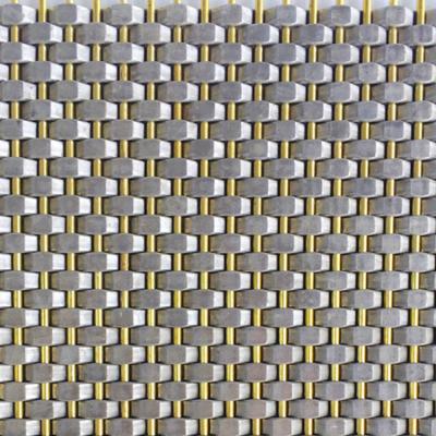China Wire Diameter 0.8mm 2.0mm Stainless Steel Mesh Panel Plain Weave For Cover Wall for sale