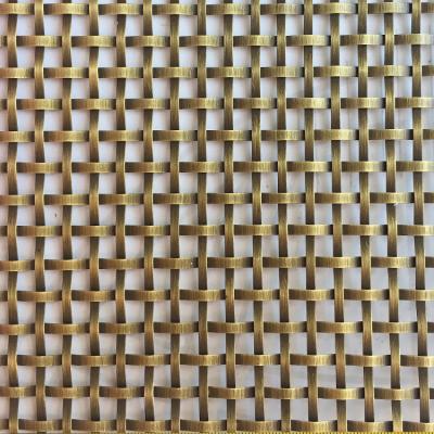 中国 5mm厚、2.0mm X 3ケーブル径の多用途建築用織りワイヤーメッシュ 販売のため