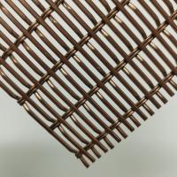 China Fireproof Decorative Wire Mesh Grilles With PVDF Surface Treatment for sale