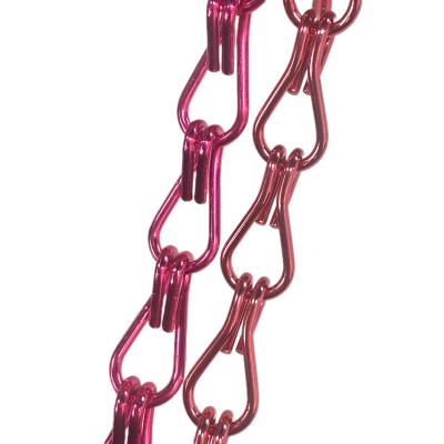 China Aluminum 20mm Metal Chain Curtain Flexible Decorative Wire Mesh for Room Divide for sale