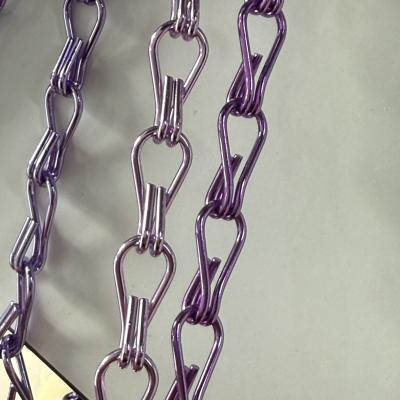 China 12mm*24mm Standard Size Aluminium Chain Fly Screen For Industrial for sale