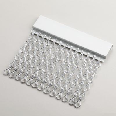 Cina Lo schermo anti mosca in catena di alluminio La combinazione perfetta di stile e protezione in vendita