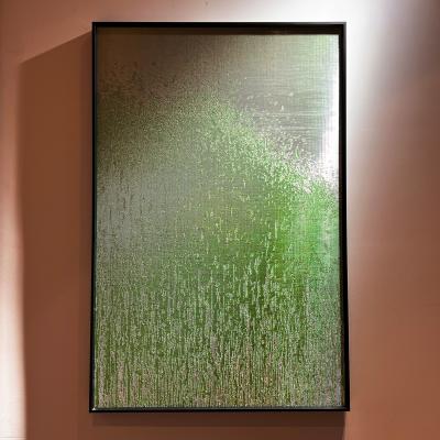 China Artistic Woven Metal Artwork Nature Inspired Light & Shadow Wall Decor for sale