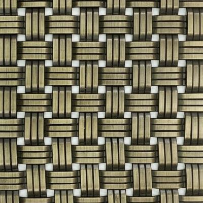 China Popular Woven Wire Mesh Antique Bronze Architectural Mesh for Interior Wall Cladding Ceiling for sale