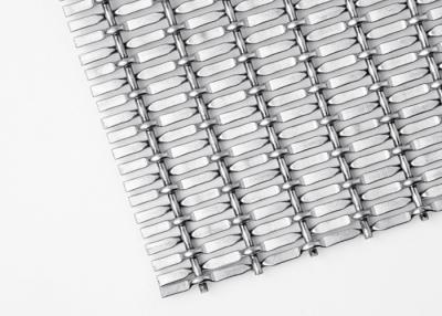 Cina Divisori decorativi tessuti 5mm di titanio del metallo di Mesh Fabric 15m del metallo di placcatura in vendita