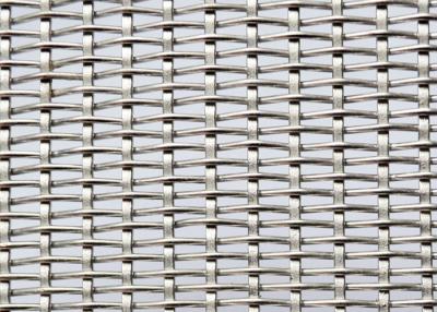 中国 10ftの曲がる平織りの金網のAntiwearステンレス鋼の正面のクラッディング 販売のため