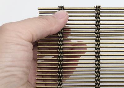 China 4mm 304 Stainless Steel Architectural Mesh Curtain Ceiling Facade for sale