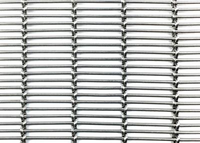 China Plain Weave Stainless Steel Architectural Mesh 2.6kg/M2 For Stair Railing Systems for sale