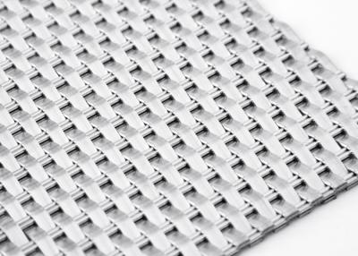 China 1.5m Flat Tight Woven Wire Mesh Panels Architectural Mesh Fabrics Sunshade for sale