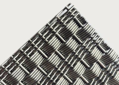 China Woven Architectural Decorative Screen Mesh Stainless Steel SGS 4.5mm Thick for sale