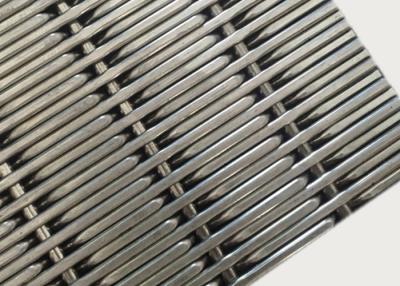Cina Passo tessuto del filo di ordito del diametro 17.5mm di Mesh Panels 2mm del cavo di acciaio inossidabile di SUS 304 in vendita