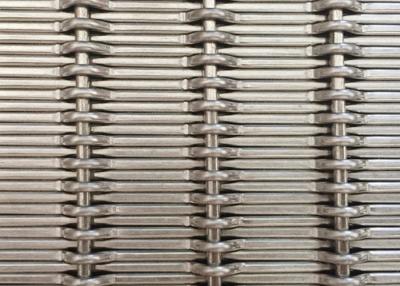 Cina Passo tessuto del filo di ordito del diametro 17.5mm di Mesh Panels 2mm del cavo di acciaio inossidabile di SUS 304 in vendita