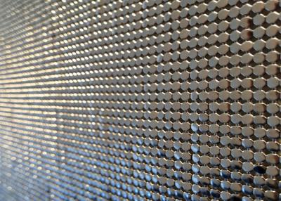 Cina Tessuto dello zecchino del metallo di acciaio inossidabile Oilproof 7mm esteriore ed interno in vendita