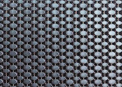 중국 정면 클래딩을 위한 스테인레스 강 건축학 메쉬 우븐 와이어를 도금처리하는 흑색 컬러 판매용