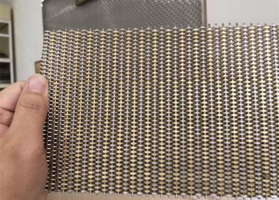 중국 건물 피복재를 위한 스테인레스 강 우븐 3.2 밀리미터 건축학 금속 그물 세공 판매용