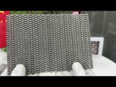 Trois la couleur 8m a serti par replis le métal architectural Mesh Abrasion Resisitance Interior Design