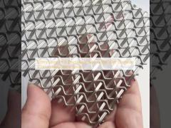 5mm Warp Pitch Decorative Wire Mesh Grilles Perfect Style And Function Cabinet Doors