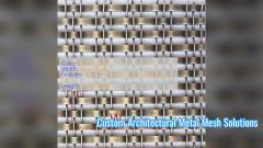 Custom Architectural Metal Mesh for Modern Building Facades