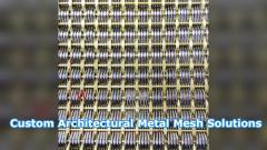 Custom Architectural Metal Mesh for Modern Building Design