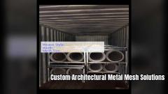 Custom Architectural Metal Mesh for Modern Building Facades