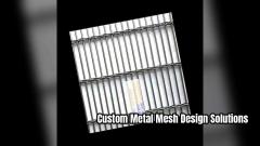 Custom Architectural Metal Mesh for Facades and Interiors
