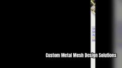 Custom Architectural Metal Mesh for Modern Building Design