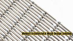 Modern Architectural Woven Wire Mesh XY 1238 Solutions