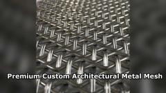 Custom Architectural Metal Mesh for Modern Facades