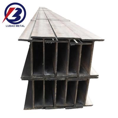 China 96mm 1056mm Web Width Natural Surface H Shape Steel Structure Column Beam for Large Span Structures for sale