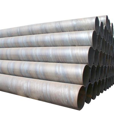 China API 5l x52 ssaw Spiral Welded Steel Pipe with 12M Length Non-oiled Hot Rolled Carbon Spiral Steel Welded Tube from Chinese for sale