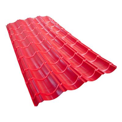 China Special strength Steel Plate Wave Tile Metal Roofing Sheet with All Ral Card Colors PPGI Color Sheets Roofing for sale