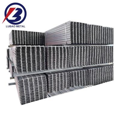 China Q235B U-Channel Structural Steel Beam with Hot Rolled Irregular Flange GB/T ASTM Punching Construction Compliant Irregular for sale
