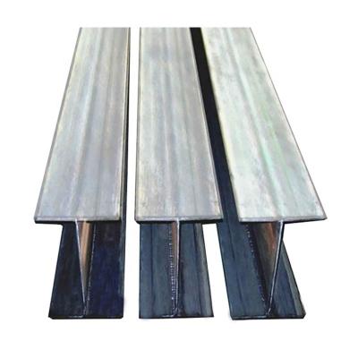 China H-channel Q235B Q345B I beam channel steel Structural Steel H Beams Hot rolled welding Universal beam Grade for sale