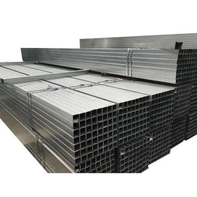 China galvanized ASTM A500 A106 A36 A53 Hot Dip Tube Hollow Section Welded Galvanized Square/ Rectangular Pipes Hot Rolled GI Pipe for sale