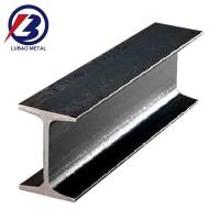 China Web Width 96mm 1056mm Galvanized H Beam for Structural Construction Black Surface for sale